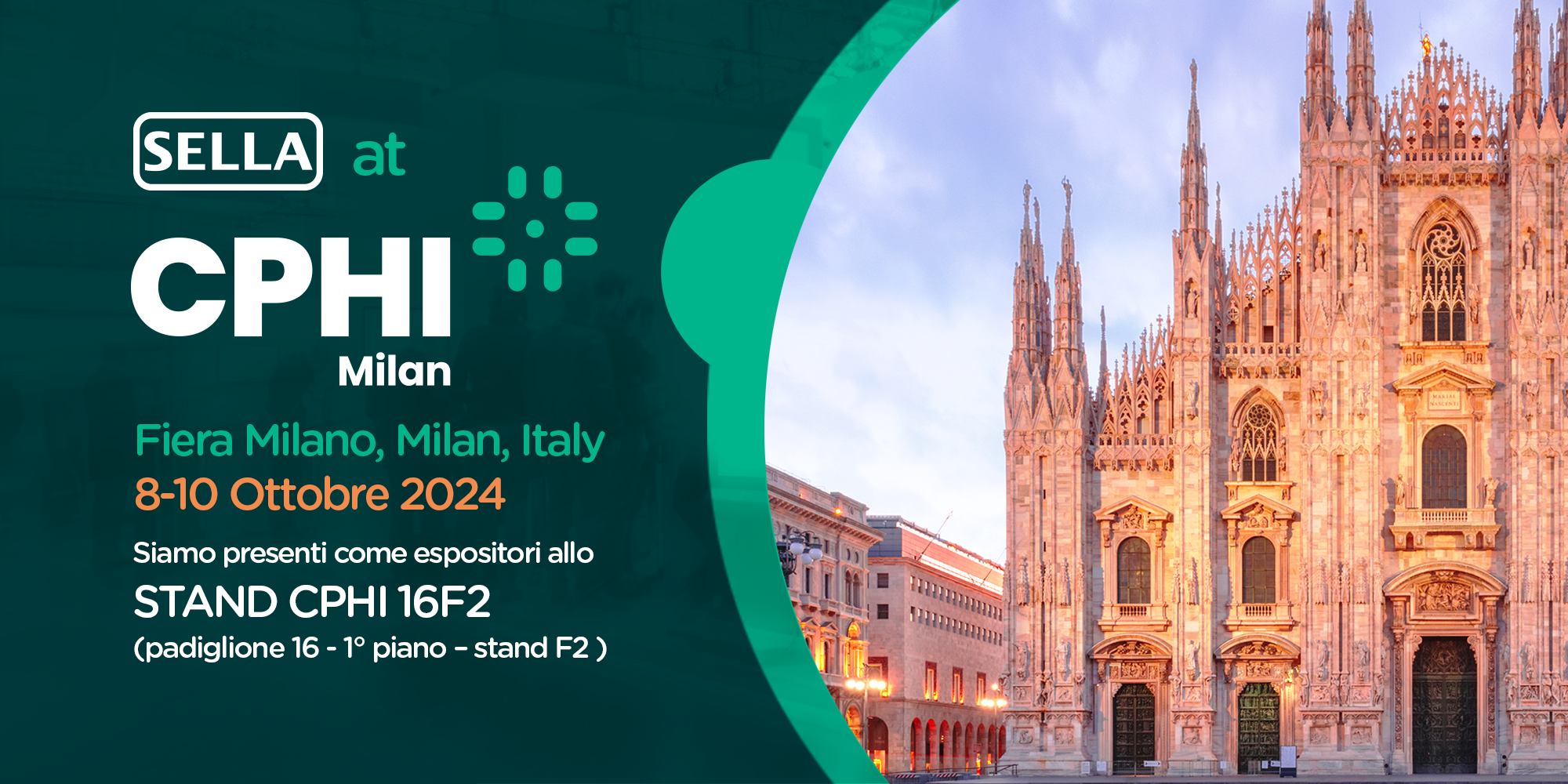 CPHI 2024 MILANO - Sella Farmaceutici